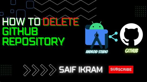 How To Delete Github Repository In Hindi Saif Ikram Youtube