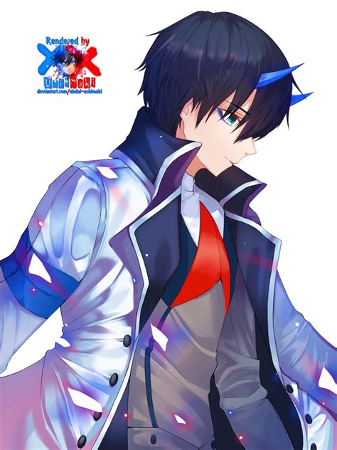 Darling In The Franxx Hiro Render By Abdul Uchimaki On Deviantart