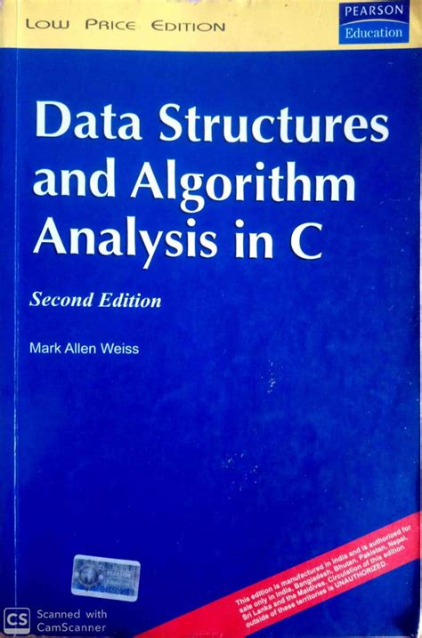 Data Structures And Algorithm Analysis In C Anna University Mark Allen Weiss Amazon In Books