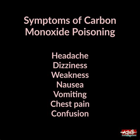 The Warning Signs Of Carbon Monoxide Poisoning