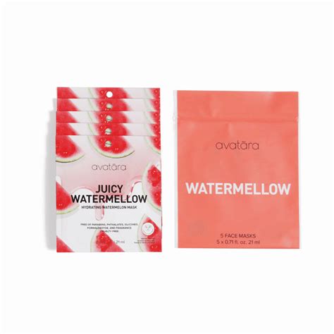 Avatara Juicy Watermellow Face Mask 5 Pack