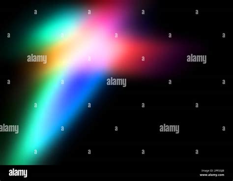 Abstract Gradient Mesh Background With Colourful Overlay Design Stock