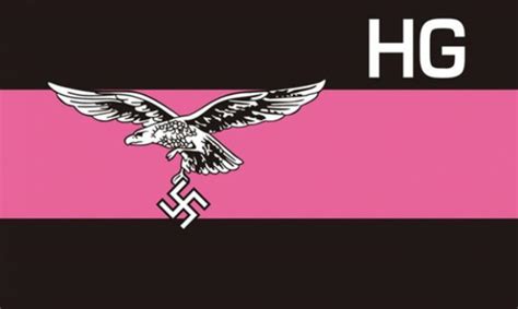 A German Ww2 Herman Goring Division Flag Military Print
