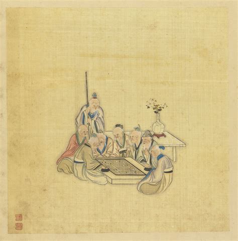 棋人弈事：古代围棋文化 每日环球展览 Imuseum