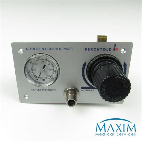 Berchtold Teletom Nitrogen Control Panel Maxim Medical