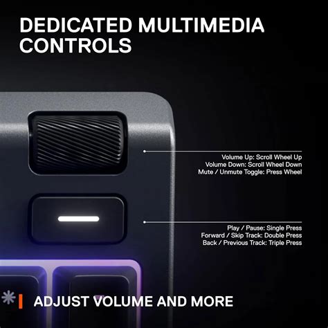 Steelseries Apex 3 Rgb Wired Gaming Keyboard Technify Pk