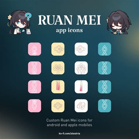 Ruan Mei S Art And Science Blend In Icon Form Mei Icon Set Icon