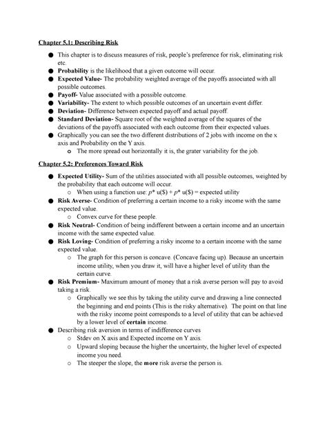 Eco 146 Exam 2 Study Guide ECO 146 Studocu