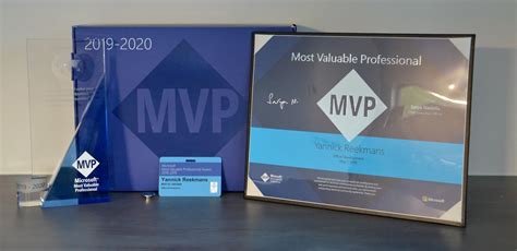 I Got Awarded Microsoft Most Valuable Professional Yannick Reekmans Building Things On