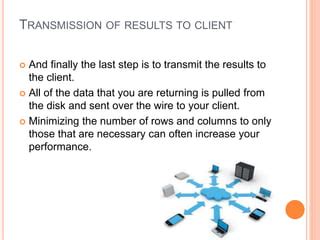 PostGreSQL Performance Tuning PPTX