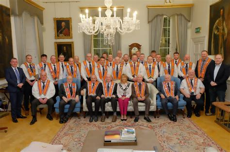Civic Reception For Redrock Purple Star Heroes Lol 788 Armagh City
