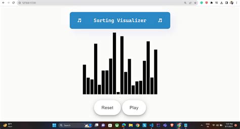 Github Tusharpraja Sorting Visualizer