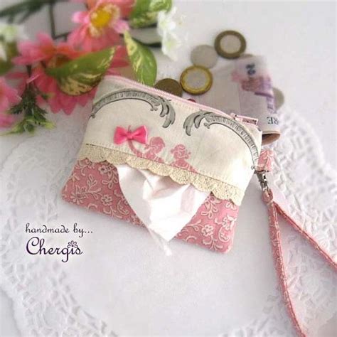 In Tissue Cum Coin Pouch Zipper Pouch Coin Purse Tissue Pouch Card Pouch Multi Purpose
