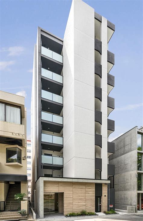 賃貸マンション外観デザイン施工写真集｜名古屋のマンション経営・土地活用 バルコニーのデザイン マンション ファサード デザイン