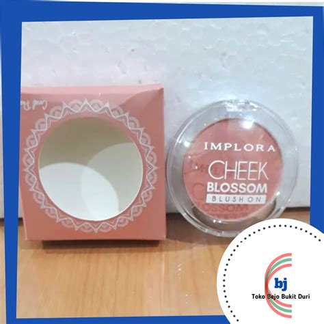 Jual Implora Cheek Blossom Blush On Warna Coral Peach Shopee Indonesia
