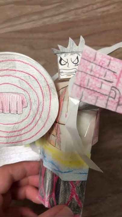 종이로 만든 루피 기어포스 바운드맨 원피스 Youtube