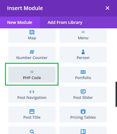 Divi Php Code Module Divi Booster