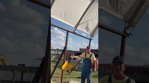 Install Your Shipping Container Roof In Colums YouTube