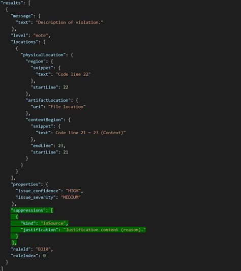 Option To Output Violation Information Of Skipped Testslines · Issue 737 · Pycqabandit · Github