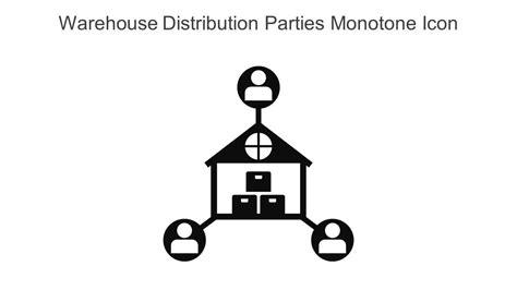 Warehouse Distribution Parties Monotone Icon In Powerpoint Pptx Png And