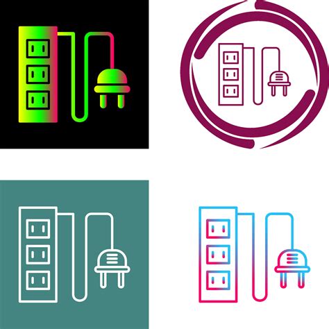 Power Socket Icon Design 44043539 Vector Art At Vecteezy