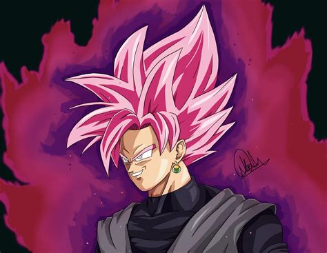 Black Goku Super Saiyan Rose By Bardocksonic On Devia