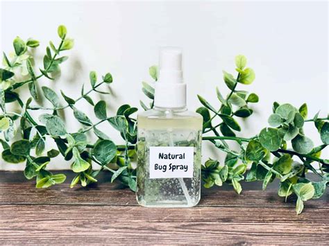 All Natural DIY Bug Spray With Essential Oils