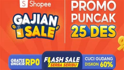 6 Kode Voucher Promo Puncak Shopee Cuma Hari Ini Diskon Hingga 60