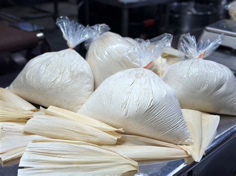 Prepared Masa For Tamales Tortilleria La Calif