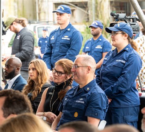 Photo Release Coast Guard Holds Groundbreaking Ceremony For New Base