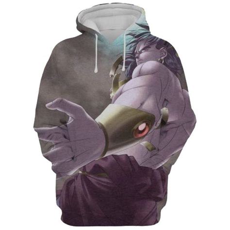 Super Saiyan God Broly Dragon Ball Z Hoodie Dragon Ball Z 3d Apparel