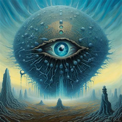 Omnipotent Blue Ai Generated Artwork Nightcafe Creator