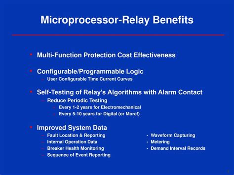 Ppt Overview Of Digital Relays Powerpoint Presentation Free Download