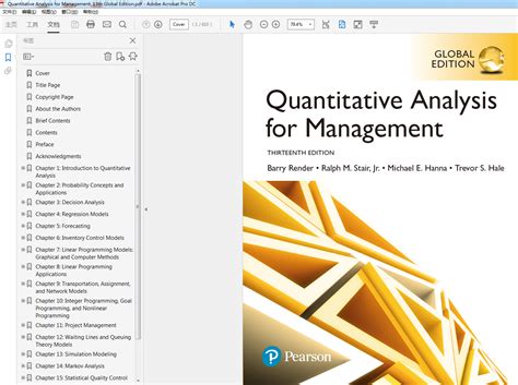 Quantitative Analysis For Management 13th Global Edition Controses Store