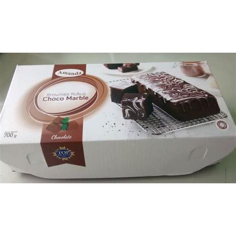 Jual Brownies Amanda Choco Marble 700gr Brownies Amanda Shopee Indonesia
