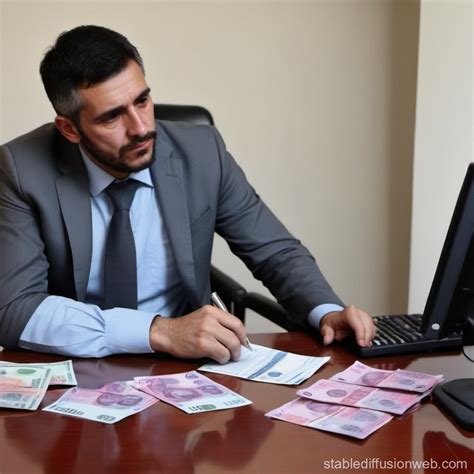 Boss Paying Salary To Male And Female Employees Stable Diffusion Online
