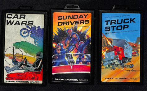 Car Wars Game Art 1992 Tim Eldred