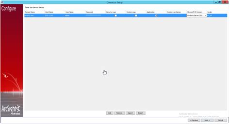 Arcsight Smartconnector Installation