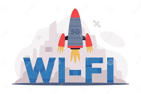 High Speed Wireless Internet Technology With Rocket Launching Global