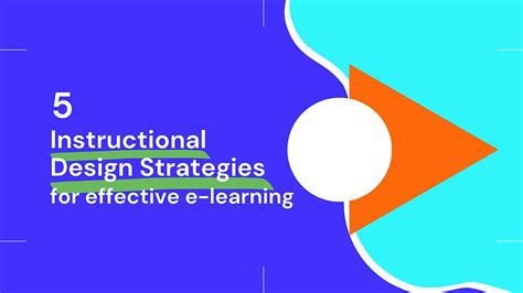 5 Instructional Design Strategies For Effective E Learning