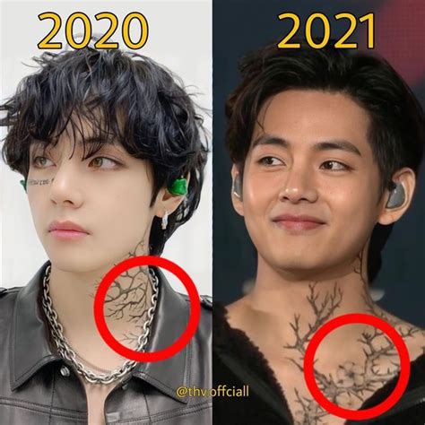 BTS V 태형 on Instagram 2020 or 2021 Which tattoo style of Taehyung