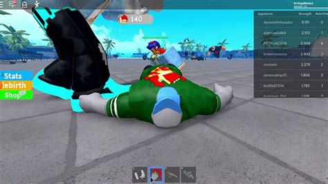 Simulador De Fuerza De Roblox YouTube