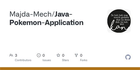 Github Majda Mechjava Pokemon Application