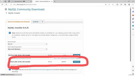 Mysql（windows系统）下载保姆级教学mysol Win下载 Csdn博客