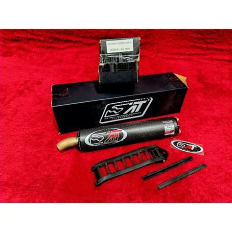 Jual Silincer Knalpot Aitech Original Carbon New Model GEN 3 Ninja R RR