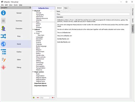 Manuskript Download Softpedia