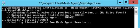 Installer Not Working On Server 2012 · Issue 2307 · Ylianst