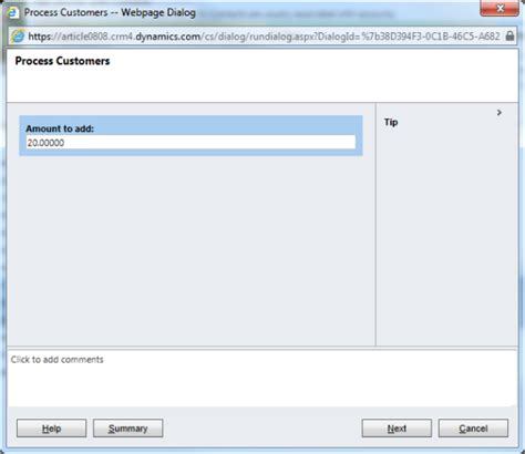 using dialogs for multiple entities in ms dynamics crm abto software