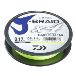 DAIWA - Šňůra J-Braid X4 Yellow - Lovime-ryby