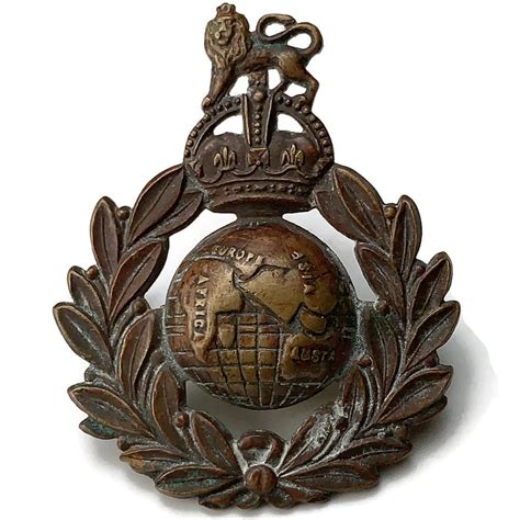 Ww2 Royal Marines Commandos Cap Badge British Military Badges